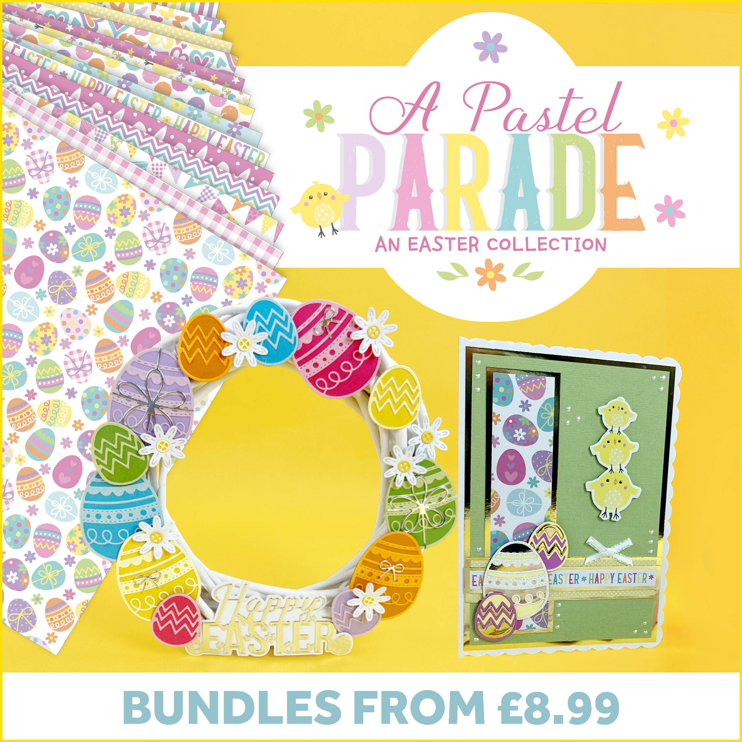 Pastel Parade Papercraft Collection – Tonic Studios